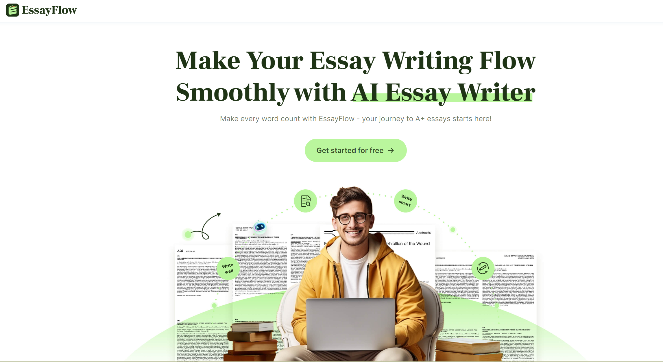 EssayFlow Review - The Best Undetectable AI Essay Writer Online - Spyier