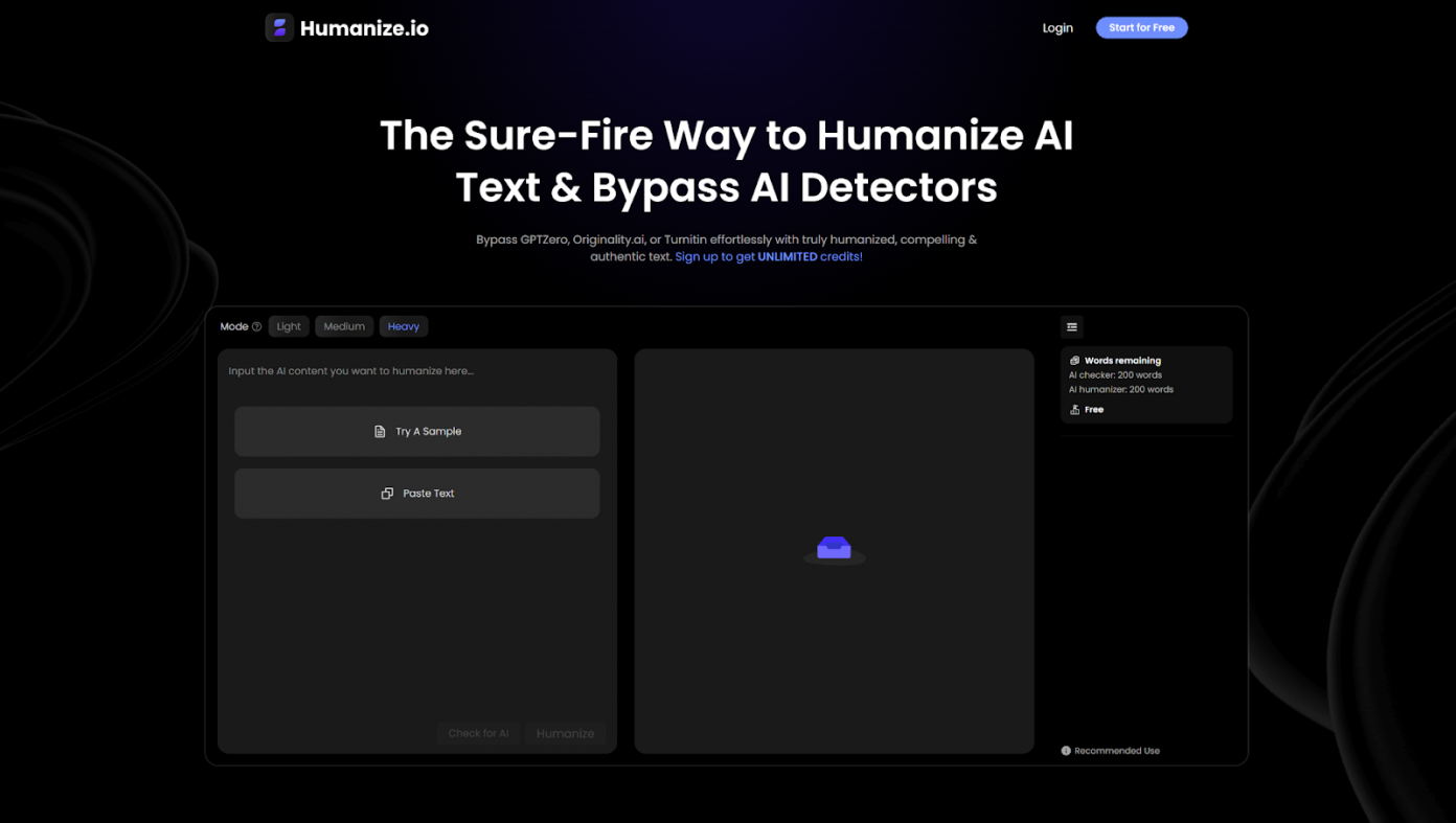 Humanize.io: The Best AI Humanizer for Bypassing Detection That ...